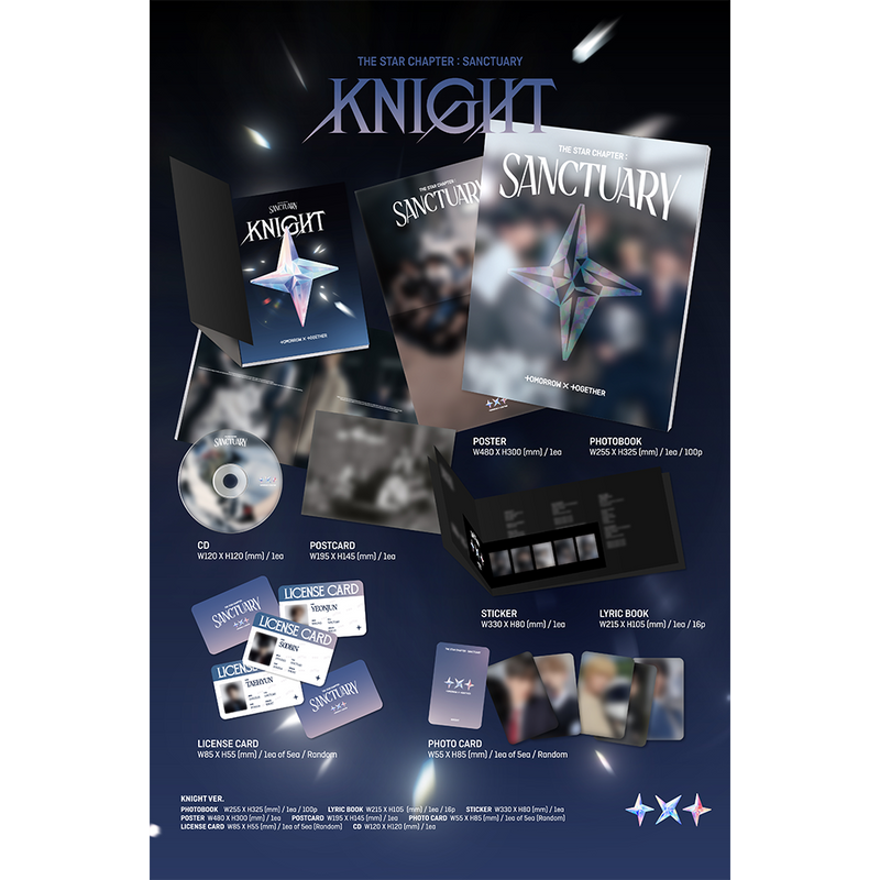 The Star Chapter: SANCTUARY (KNIGHT Ver.) (Signed) - TXT Official Store