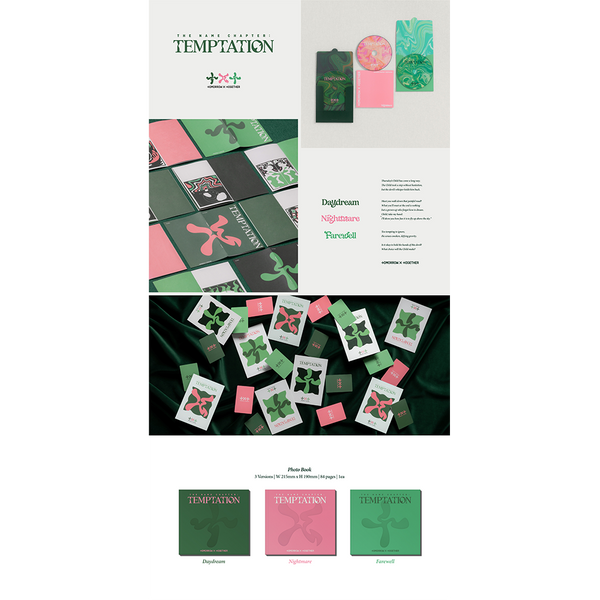 The Name Chapter: TEMPTATION (Farewell) (Standard) – TXT Official Store