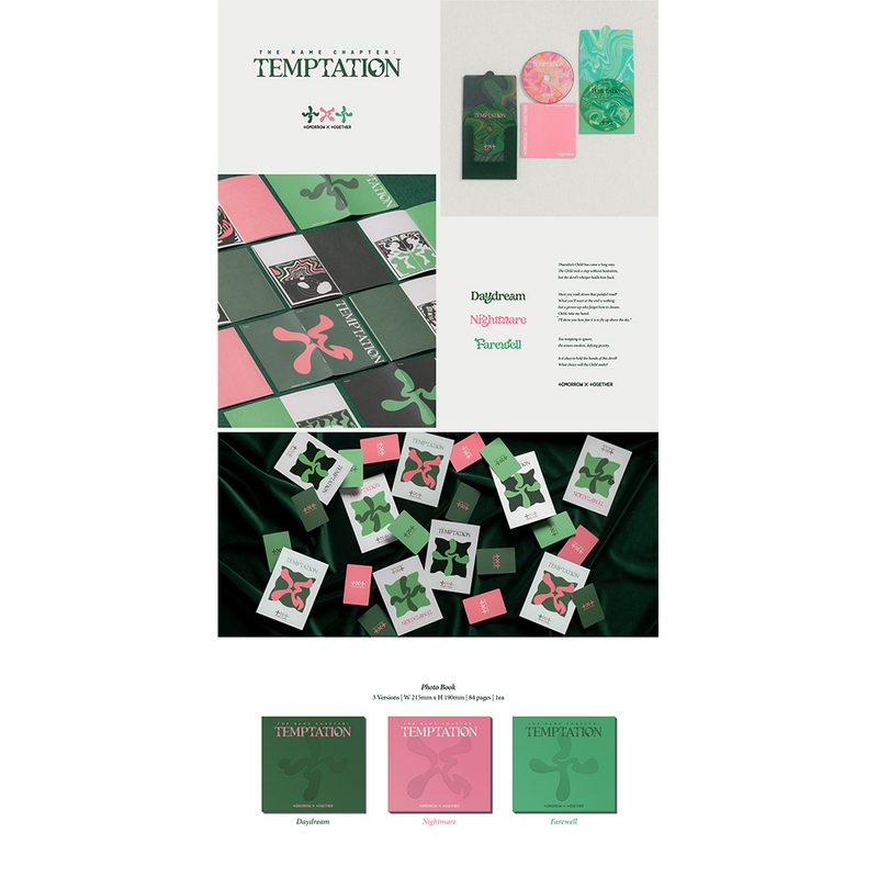 The Name Chapter: TEMPTATION (Nightmare) (Standard) - TXT Official Store